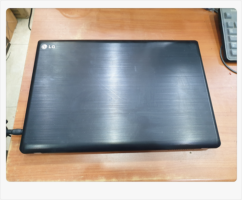 청주노트북수리 오래된 구형 LG S550 노트북 삼성 SSD 업그레이드