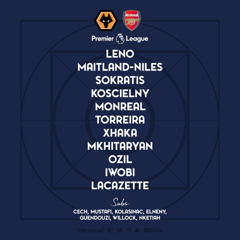 2018-19 EPL 35R 울버햄튼 vs 아스날