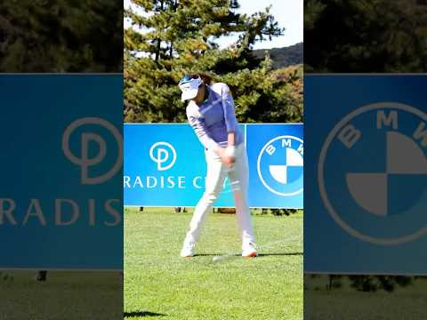 LPGA BMW 2023 아타야 티띠꾼의 드라이버 샷 슬로우 모션!!