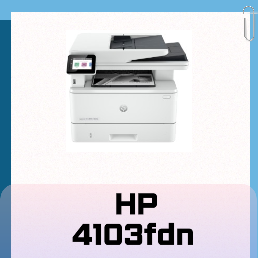HP 4103fdn 설명과 드라이버