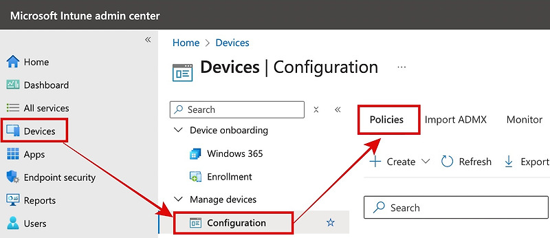 Intune 윈도우 USB 차단 정책 :: Benjamin's Note