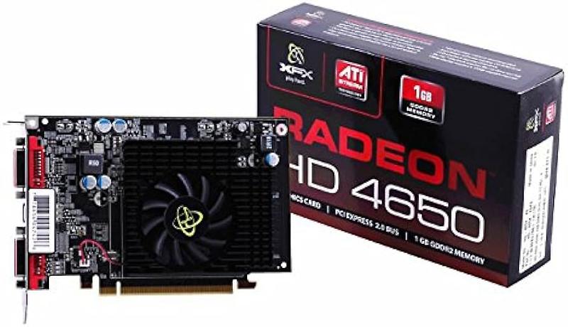 AMD 라데온 HD 4650 (DDR2) 그래픽카드 드라이버 다운로드 방법