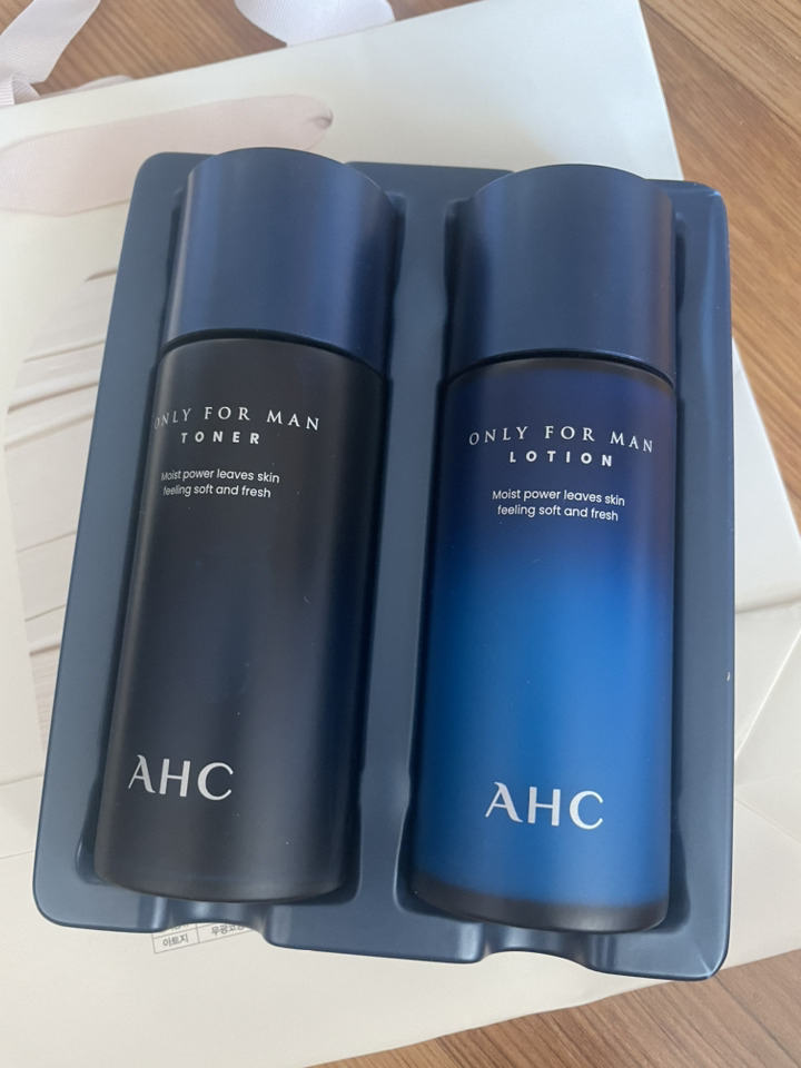 AHC 온리포맨 스킨케어 사용 후기(남성 피부관리 비결)