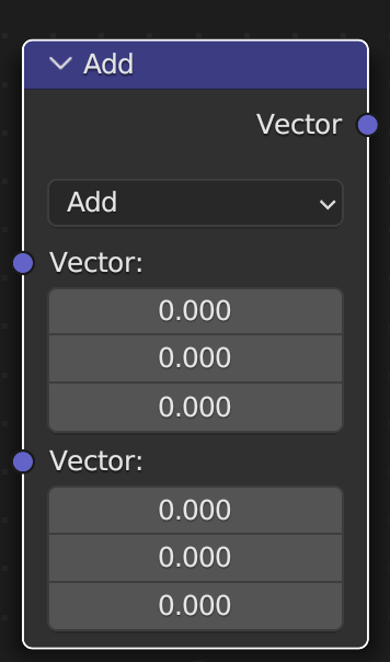 [블렌더] Vector Math Node