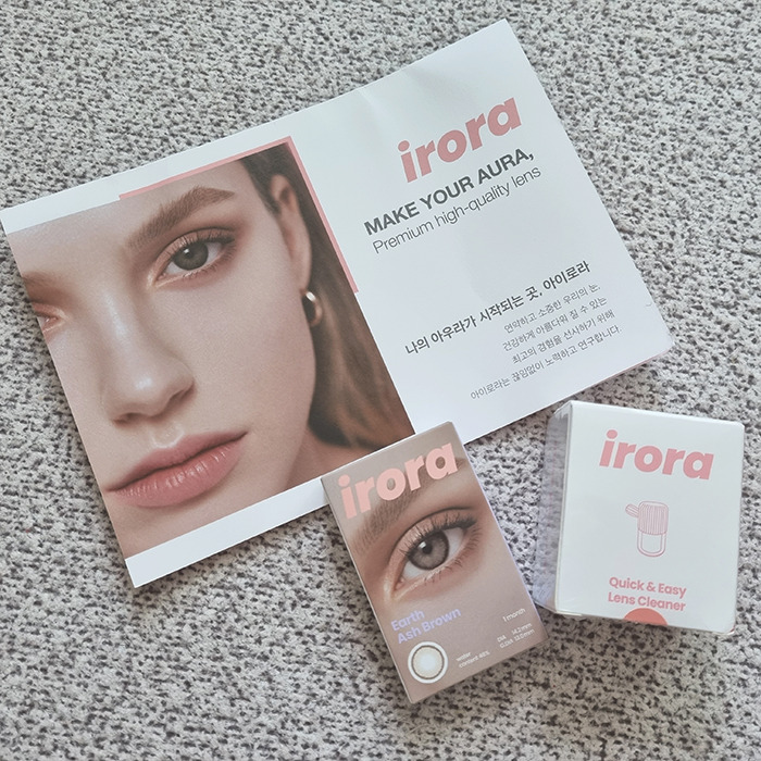 아이로라(irora) 얼스 렌즈 리뷰 :-)