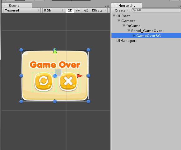 [Unity3D] NGUI – Popup 애니메이션 효과주기