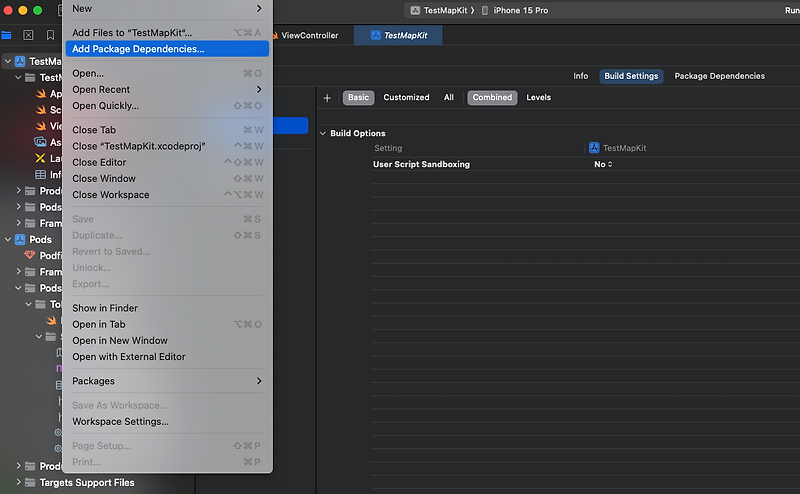 [Swift] SPM(Swift Package Manager)으로 SnapKit 추가하기
