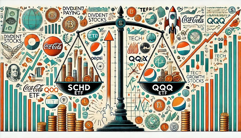 SCHD vs QQQ: 안정적인 배당 투자와 기술주 성장 투자 전략 비교