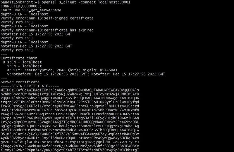 bandit-level-15-level-16-openssl-s-client