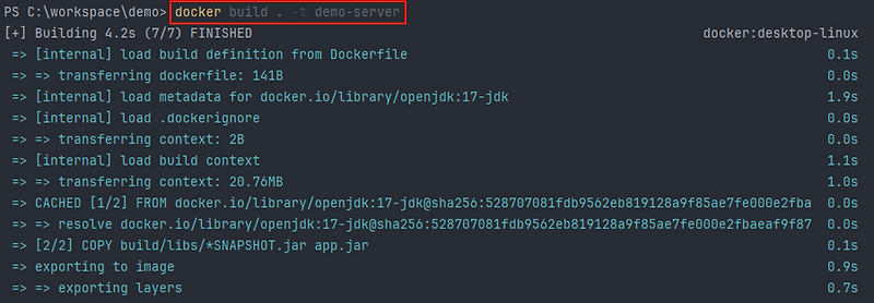 Springboot를 Docker Image로 생성 및 실행(Dockerfile)