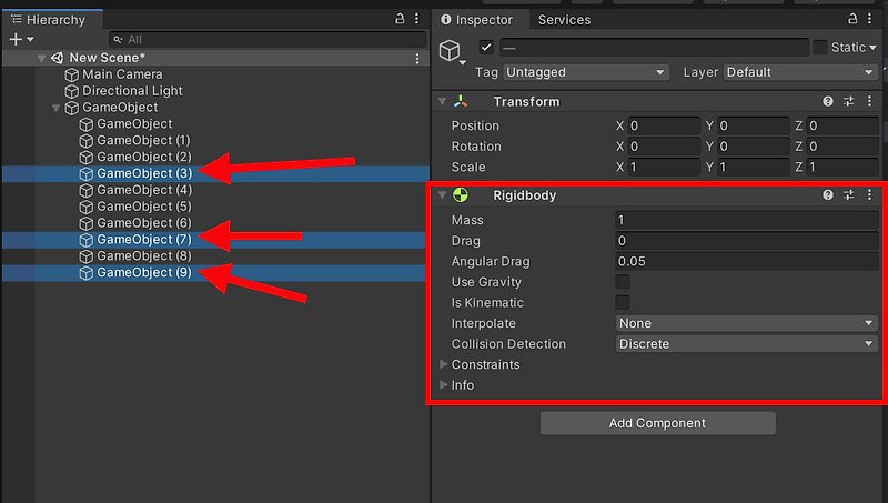 유니티(Unity) 자식 오브젝트 컴포넌트 가져오기(GetComponentInChildren함수)