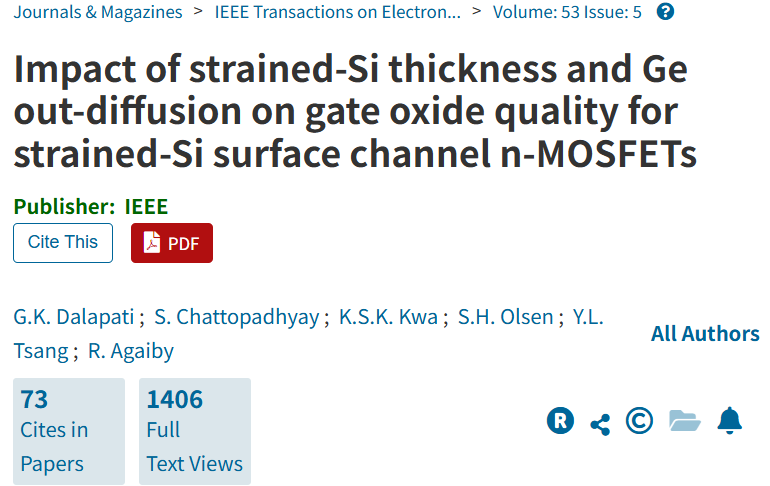 Dit, interface trap density 구하는 Hill's method on strained-Si/SiGe 계면