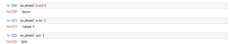 PYTHON PROGRAMMING 기초(데이터 스트럭쳐,딕셔너리2) 데이터활용