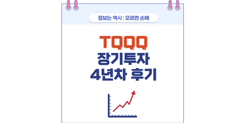 TQQQ 장기투자 4년차 후기 - 장점 단점 주가 향방은?