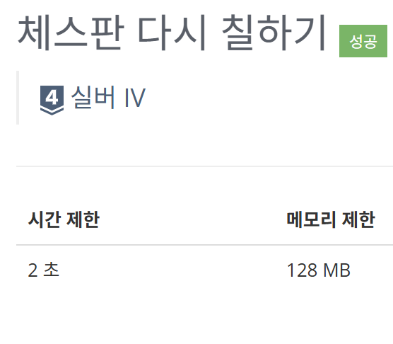 [BaekJoon]1018.체스판 다시 칠하기