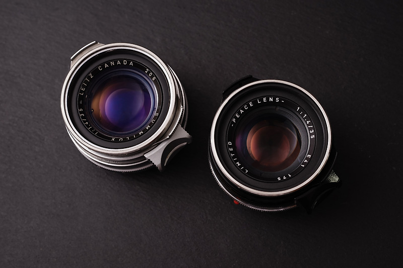 [名玉熱戰 / Comparison] Peace Lens 35mm F1.4 Limited & Leitz Canada ...