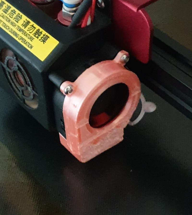 (3D) CR10S Pro Fan Duct