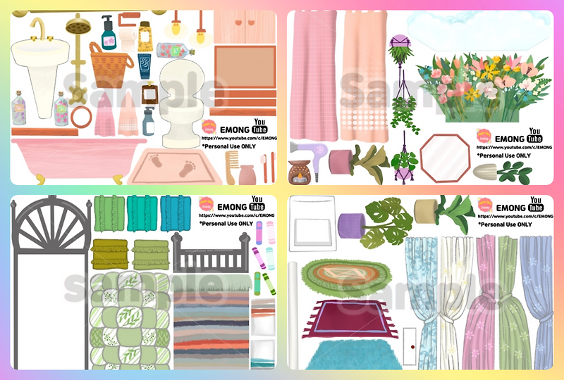 Free Printable Paper Doll House Download | Emong's Paper Dolls | How to ...