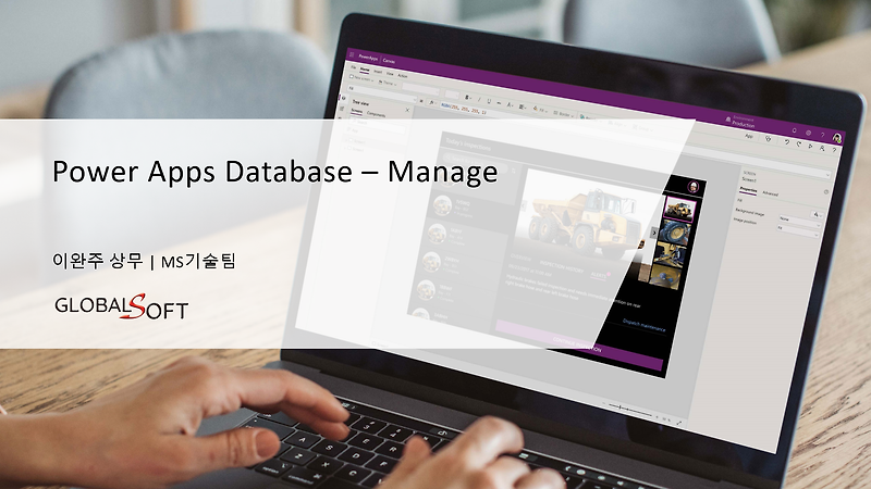 Power Apps Database 관리