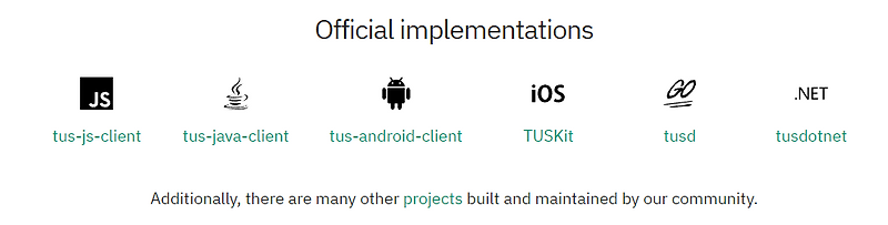 [tus protocol] 재개 가능한 파일 업로드를 위한 오픈 프로토콜