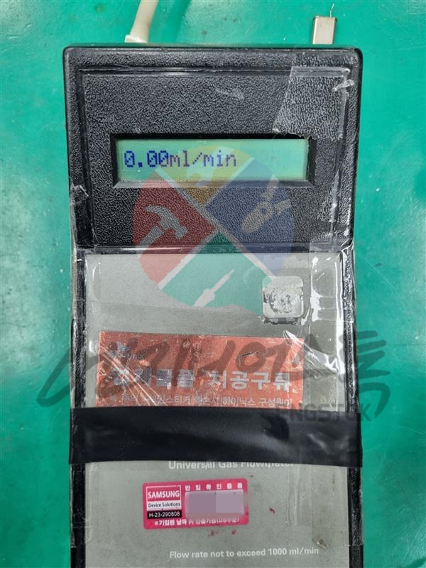 GAG / ADM1000 가스측정기 수리완료 / Agilent 계측기 ADM1000 수리 / agilent flowmeter ...