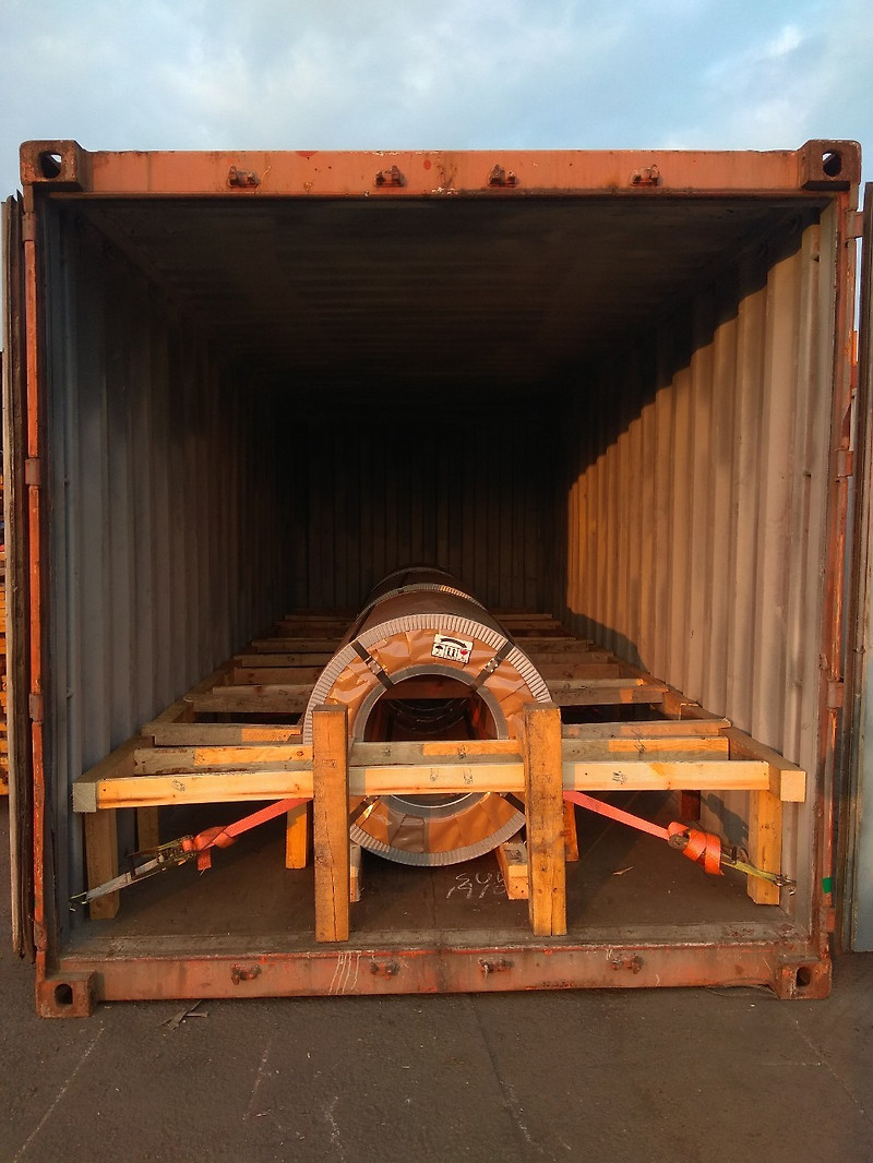 Lashing guidance to Coil