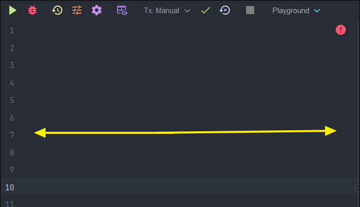 Datagrip ) Line number 영역이 너무 넓은 현상 고치기