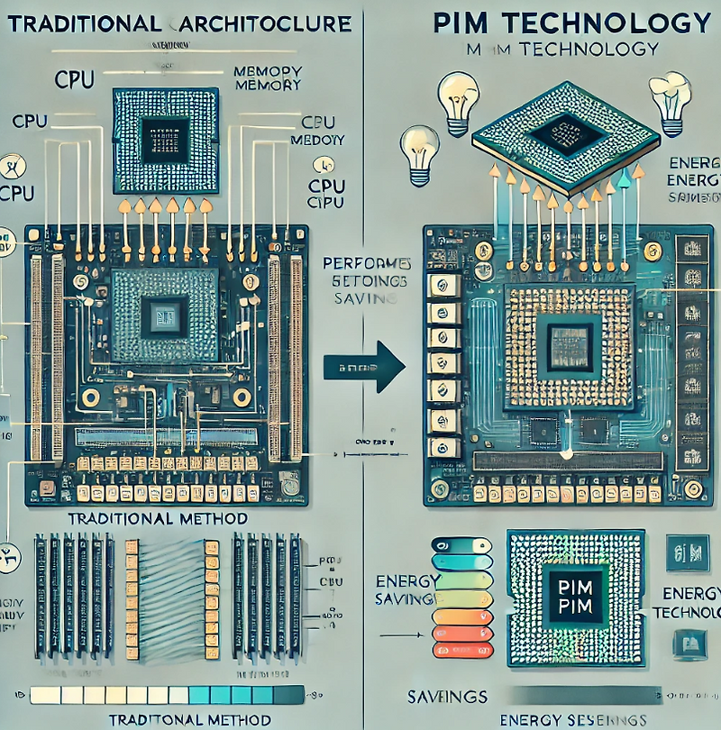 차세대 메모리 기술 PIM (Process In Memory)