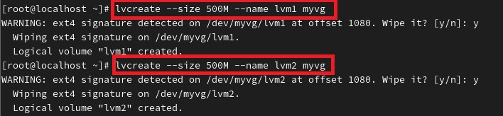 [Linux] LVM구현하기 - 2