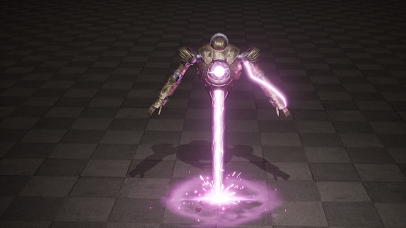 [VFX] 001_Object Effect (Thunder Golem)