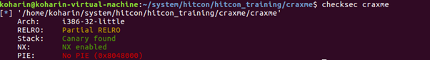 [HITCON-Training] craxme