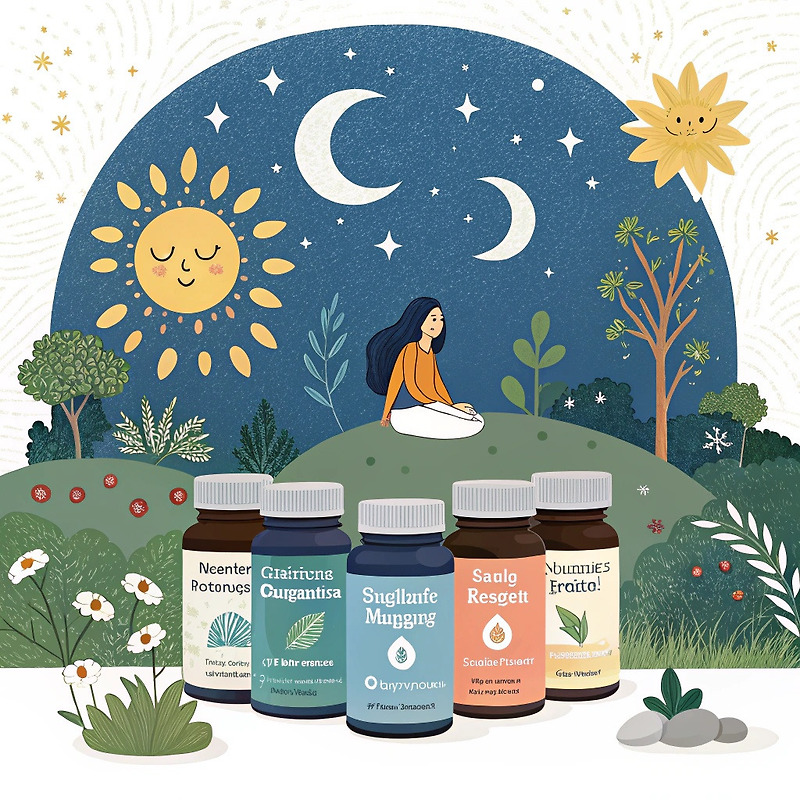 불면증 해결을 위한 강력한 수면 영양제 추천 🌙