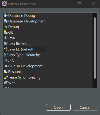 [Server] eclipse dynamic web project 생성