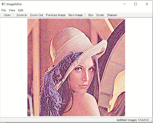 [도서 실습] Qt 5 and OpenCV 4 Computer Vision – ImageEditor (Plugin Mechanism – Sharpen)