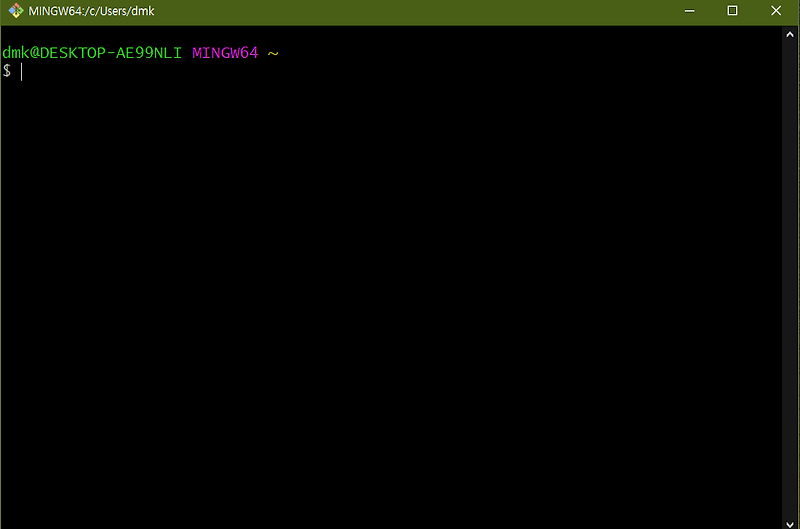git bash - 별칭 alias 적용하기