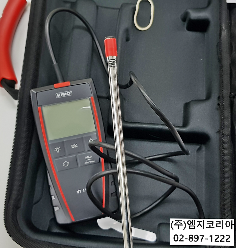KIMO 키모VT110 휴대용 열선 풍속계
