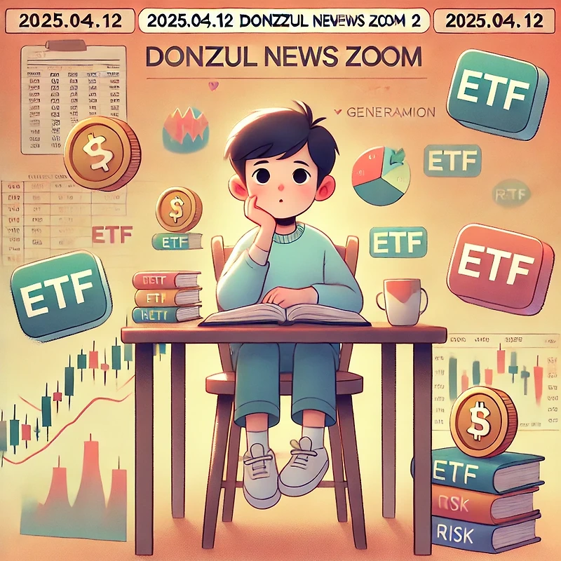 🔍 (20250412) 뉴스돋보기 ② - ETF 전쟁, 개미의 전략은?