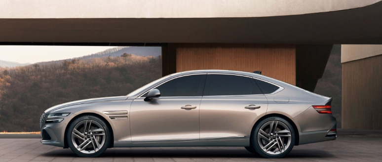 2024 제네시스 G80 부분변경모델 가격표 및 제원 - 공간,