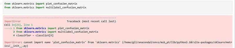 [Python][Error] ImportError: cannot import name 'plot_confusion_matrix' from 'sklearn.metrics ...