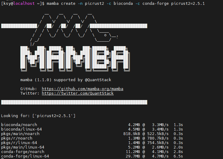 [picrust2] mamba 설치 후 mamba로 picrust2 설치하기 — Bioinfo_newbie