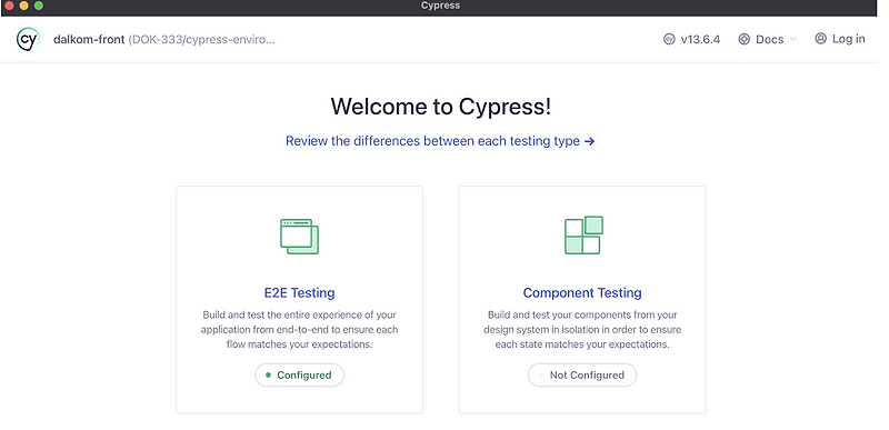 [Cypress] React 프로젝트에 cypress 설치 및 문서화