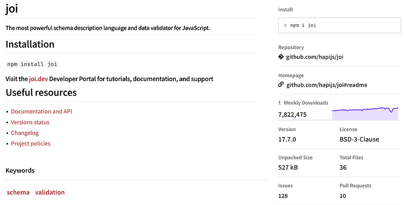 2월8일 - express에서 validation 다루기 (joi)