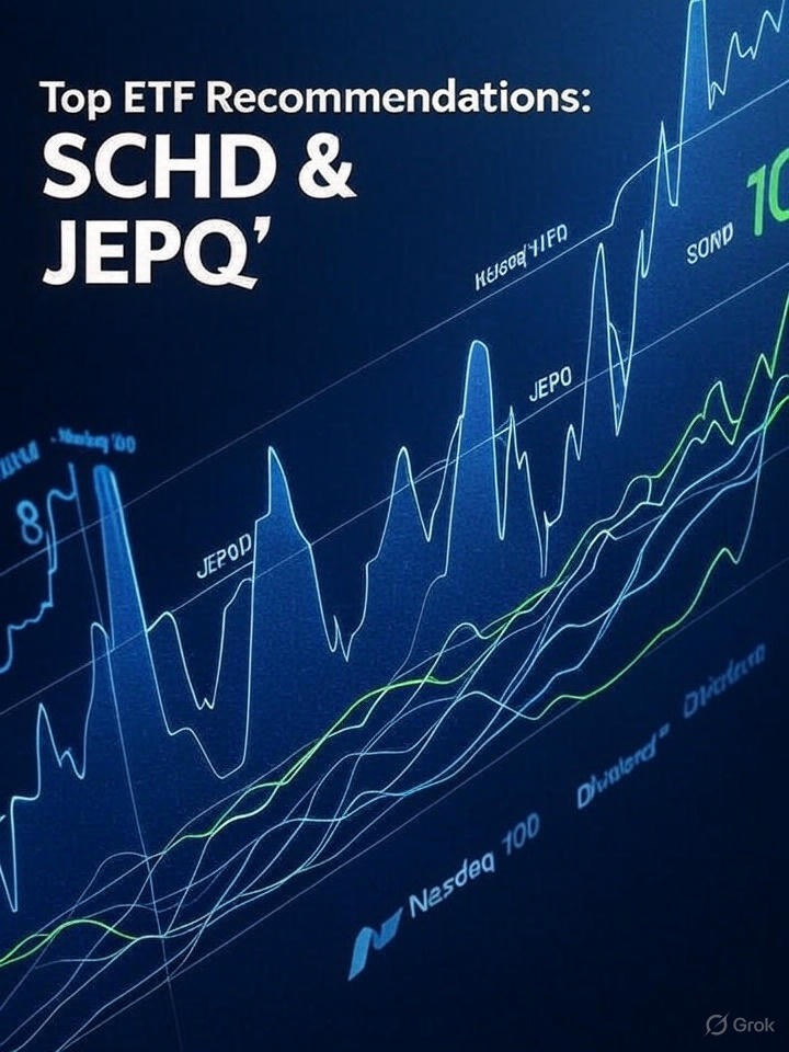 고배당 해외 주식 ETF 추천: SCHD vs JEPQ 상세 분석