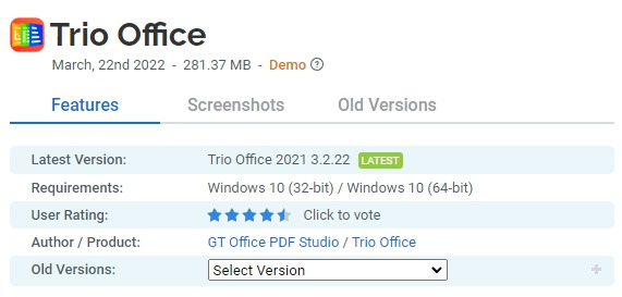 Trio Office 무료 다운로드