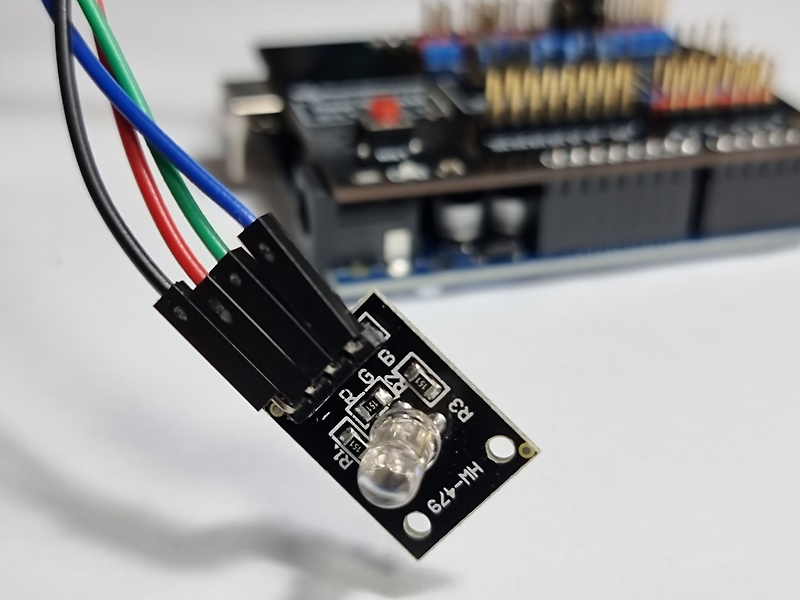 [엔트리x아두이노] RGB LED 제어하기 (HW-479)