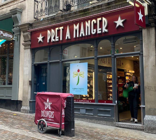 영국의 거대 프랜차이즈 프레타망제 _ PRET A MANGER
