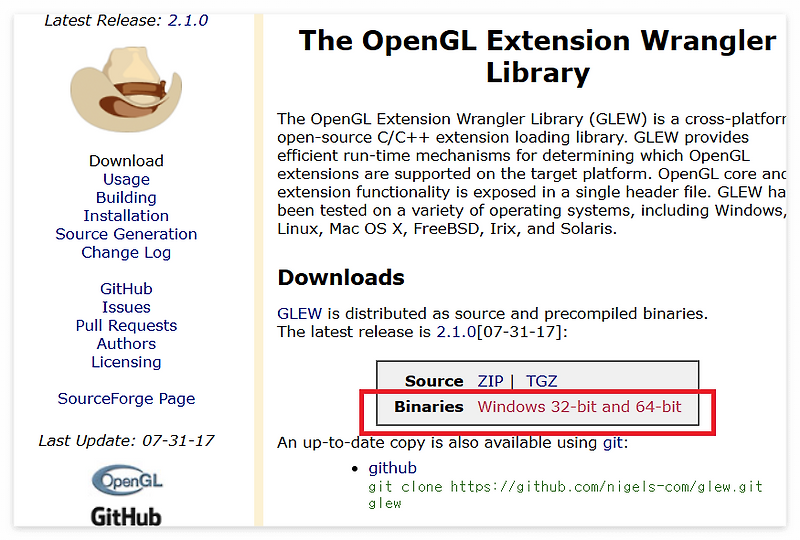 [OpenGL 002] glew 설치 및 에러 수정