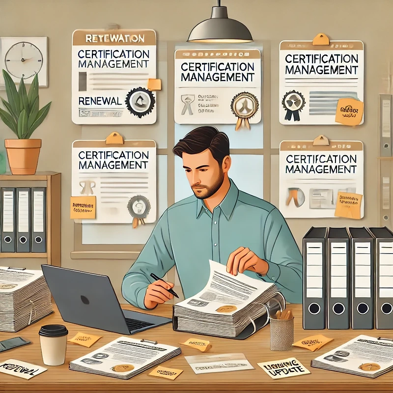 자격증 갱신 및 관리: 자격증 유지 관리의 중요성 🏆