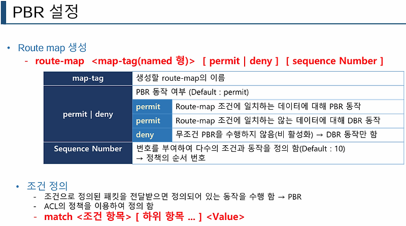 PBR (Policy Based Routin)