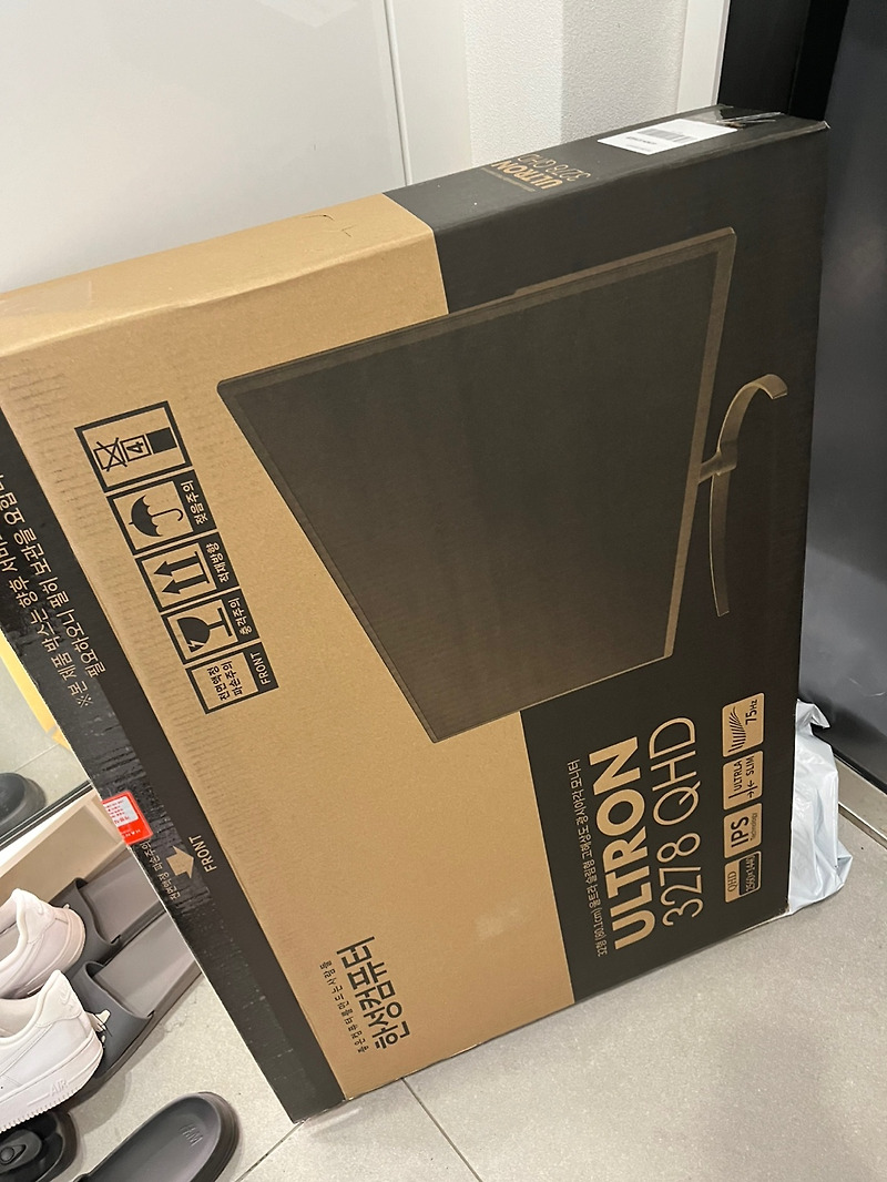 [가성비 킹_한성 32인치 QHD 모니터] ULTRON 32278 QHD 찐 내돈내산 리뷰